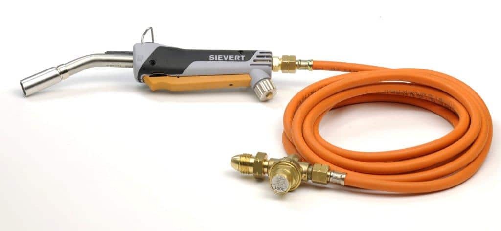 SIEVERT PROMATIC Komplett set med handtag 3366, cyklonbrännare 3335 ...